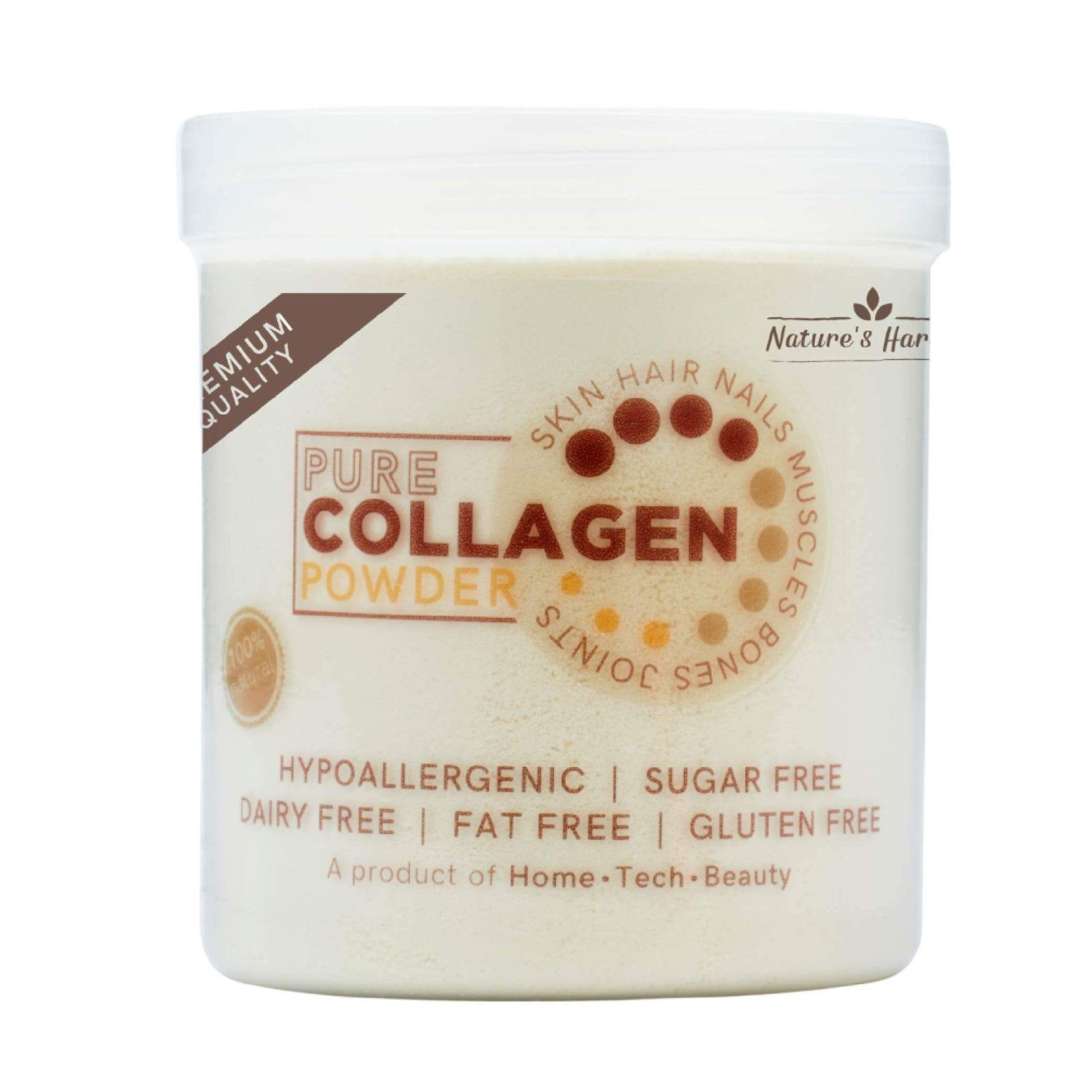 Pure Collagen Powder (200g) – Home Tech Beauty